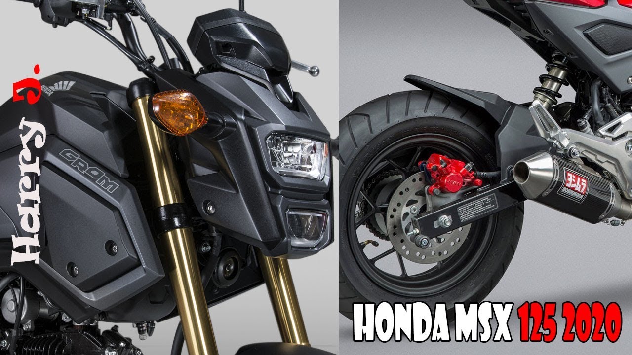 Honda MSX 125 2020 - YouTube