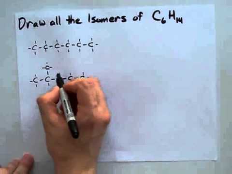 Drawing isomers - YouTube
