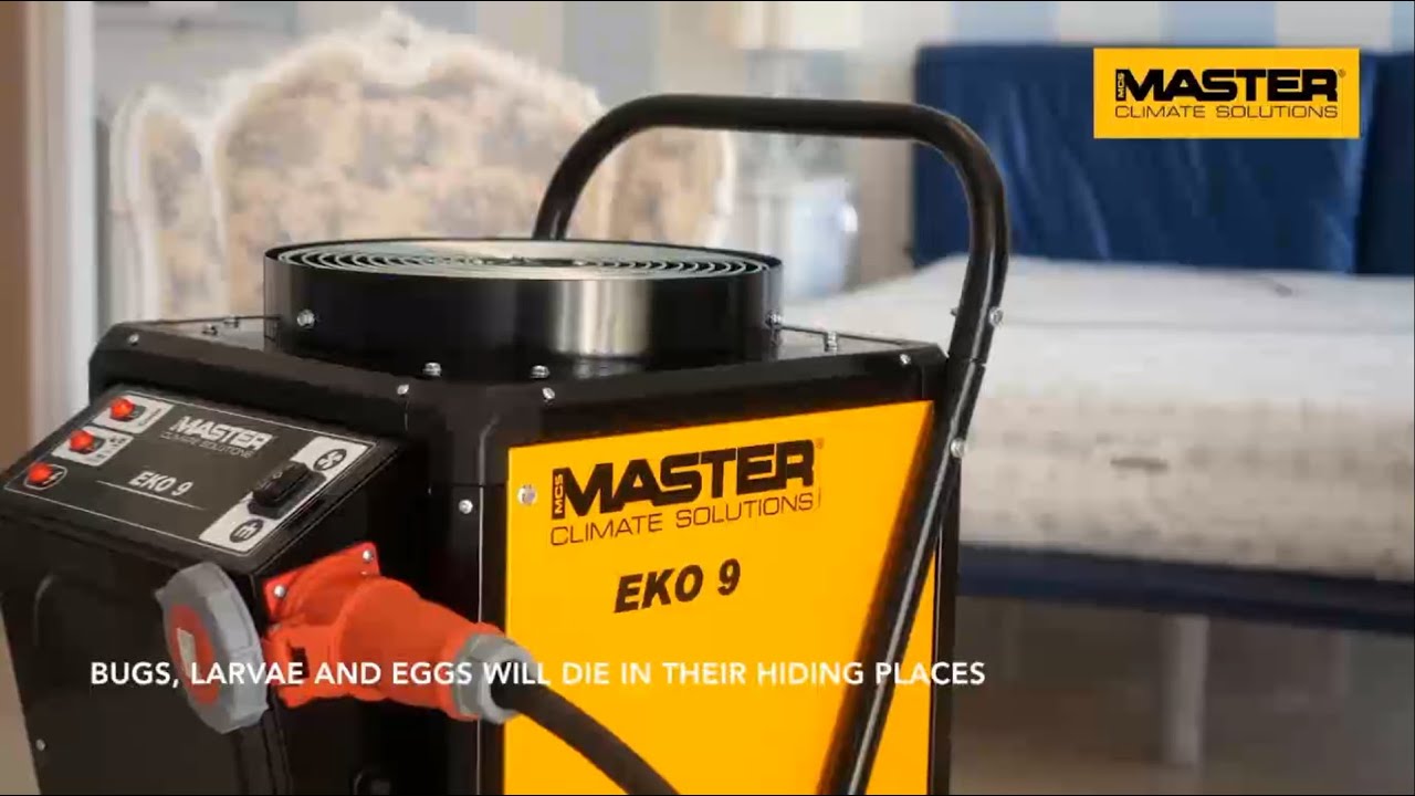 Master Eko 3 Riscaldatore Elettrico Disinfestazione Insetti - YouTube
