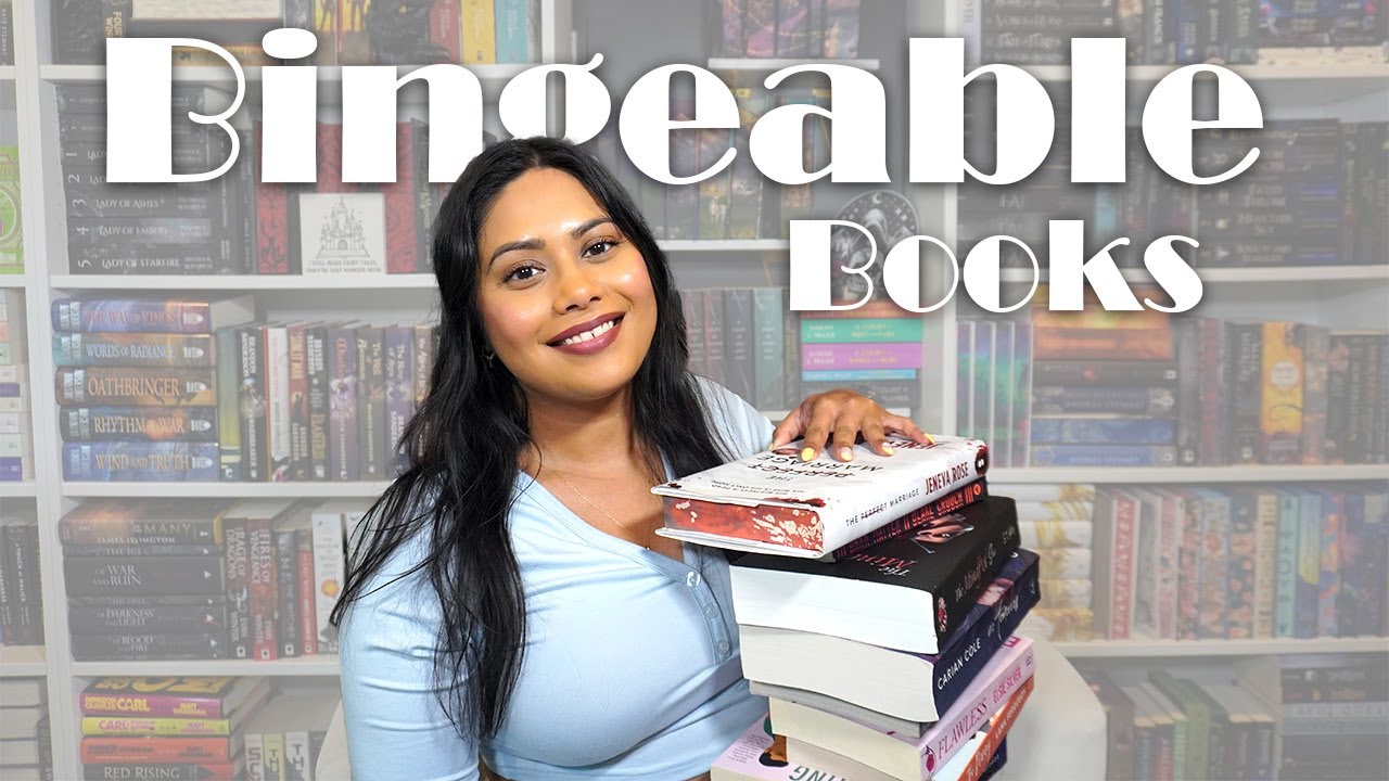 Bingeable Book Recommendations | Standalone and book series - YouTube
