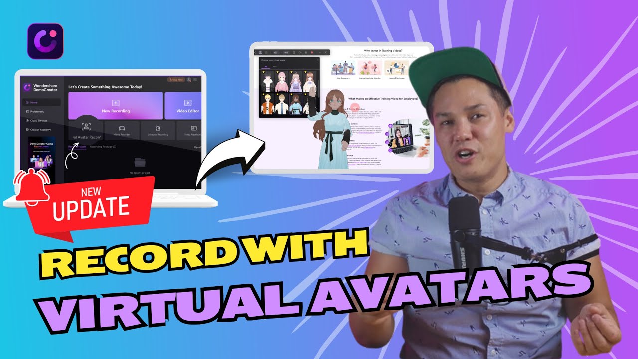 Meet Your New On-Screen Persona: Virtual Avatars Take the Stage - YouTube