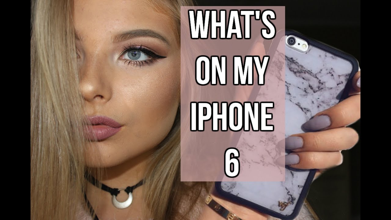 WHAT S ON MY IPHONE 6 YouTube what-s-on-my-iphone-6-youtube