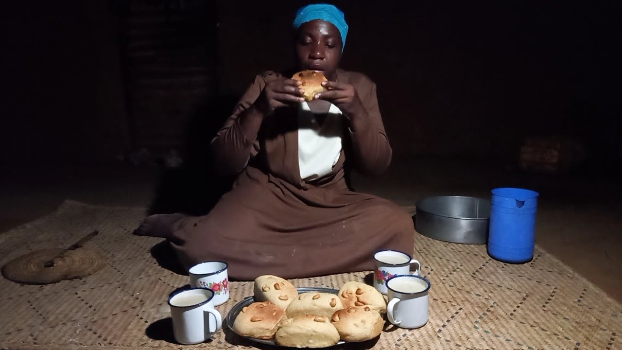 Africa Village Life//Cooking Most Delicious Village Snack for Dinner ...