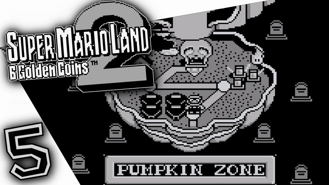 Spuk und Trug in der Pumpkin-Zone! 🪙 Let's Play SUPER MARIO LAND 2: 6 ...