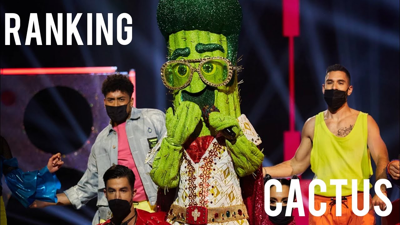 Ranking | Presentaciones De Cactus | Mask Singer Adivina Quién Canta ...