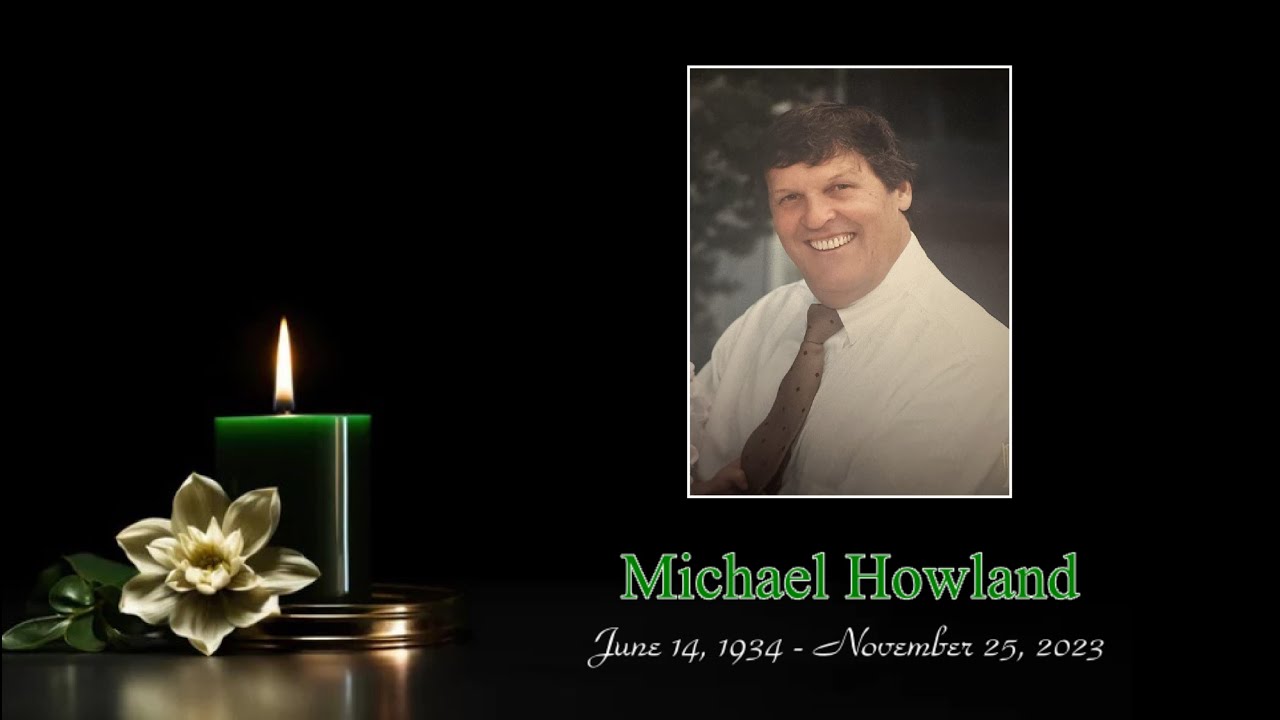 Michael Howland's Memorial Service - YouTube