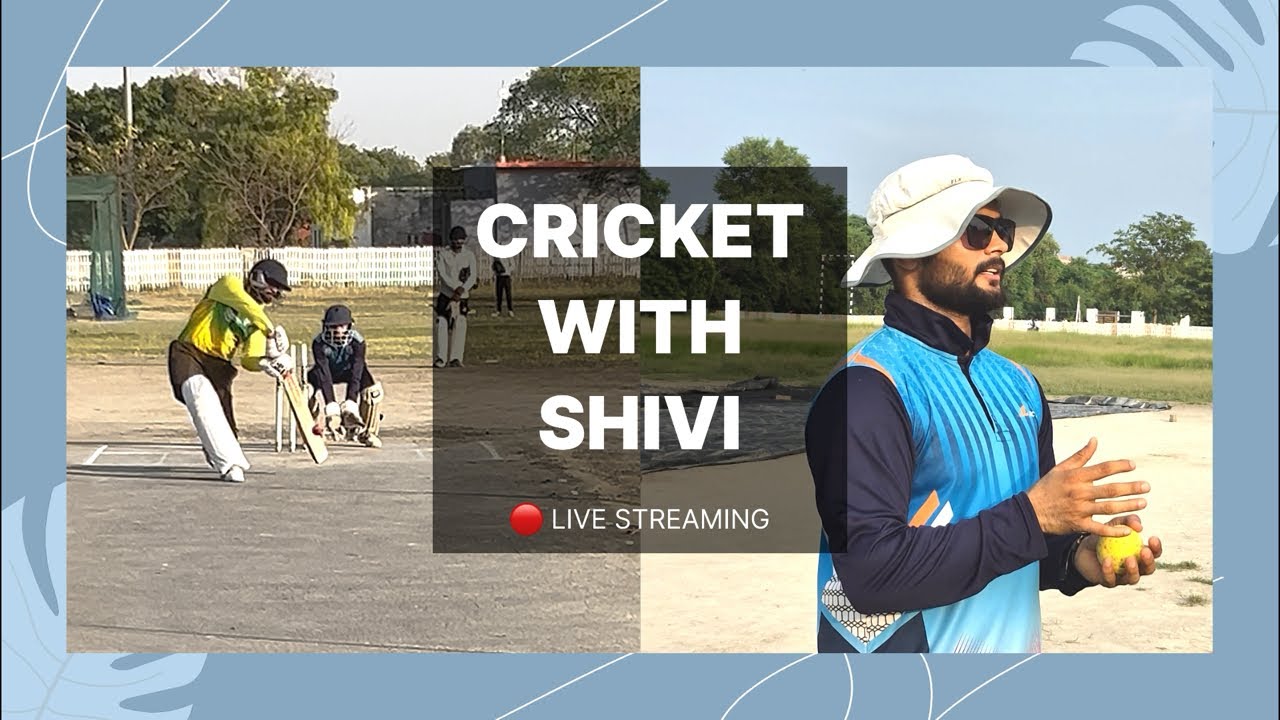 Cricket with shivi is live - YouTube