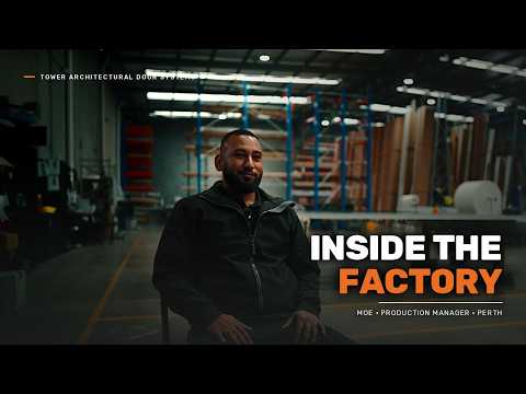 Inside Australia's Custom Garage Door Factory | Meet Moe, Production Manager