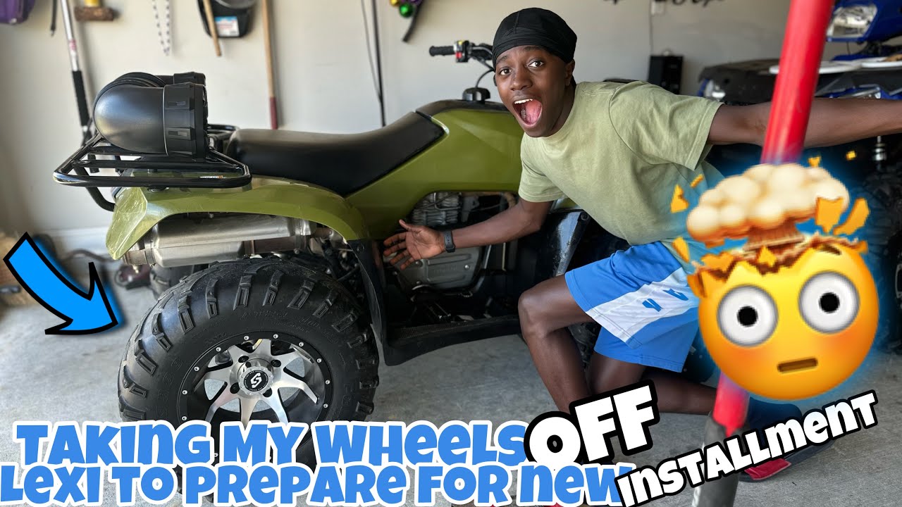 TAKING MY WHEELS OFF LEXI TO PREPARE FOR NEW INSTALLMENT! 😱 - YouTube