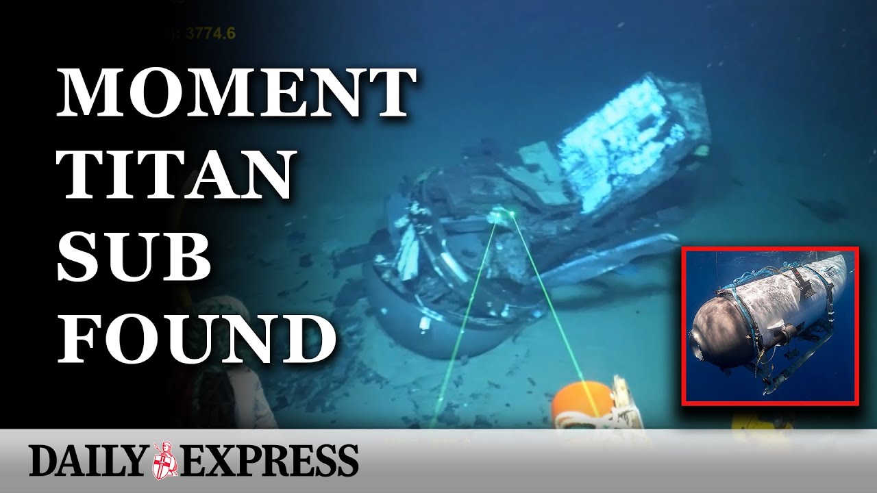 Titan Sub: Moment submersible found after catastrophic implosion - YouTube