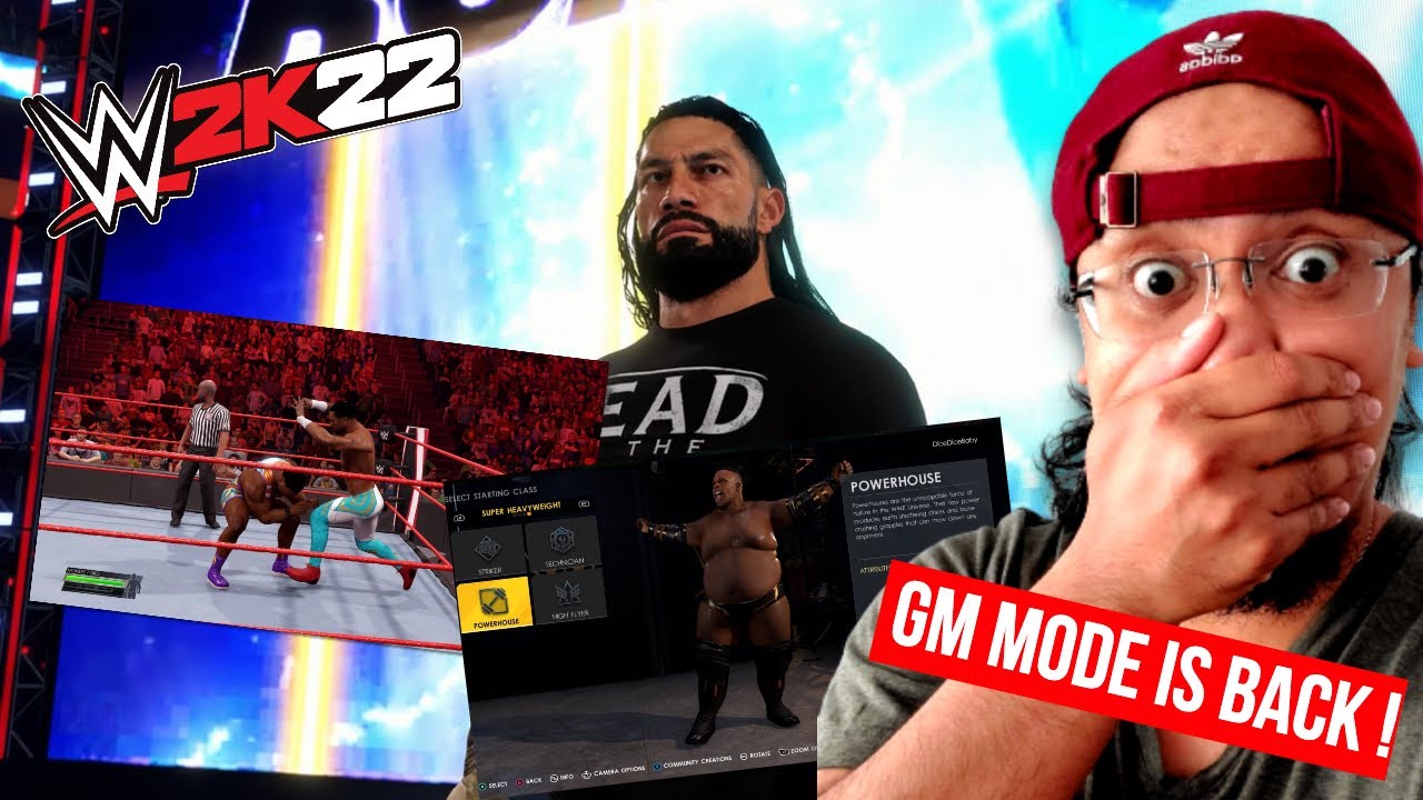 WWE 2K22 Return of General Manager Mode, Plus New Faction Mode - YouTube