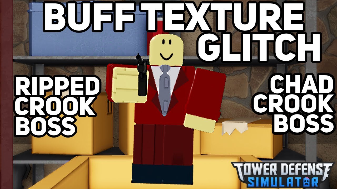 "Chad" Texture Glitch - Buff Towers - Tower Defense Simulator [Roblox ...