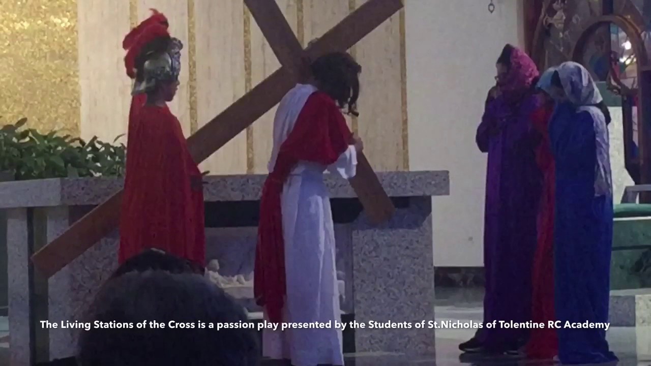 The Living Stations of the Cross is a passion play presented by the ...