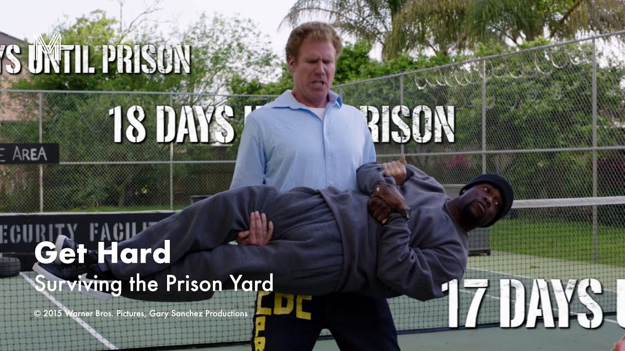 Surviving the Prison Yard | Get Hard | Movie Scene - YouTube