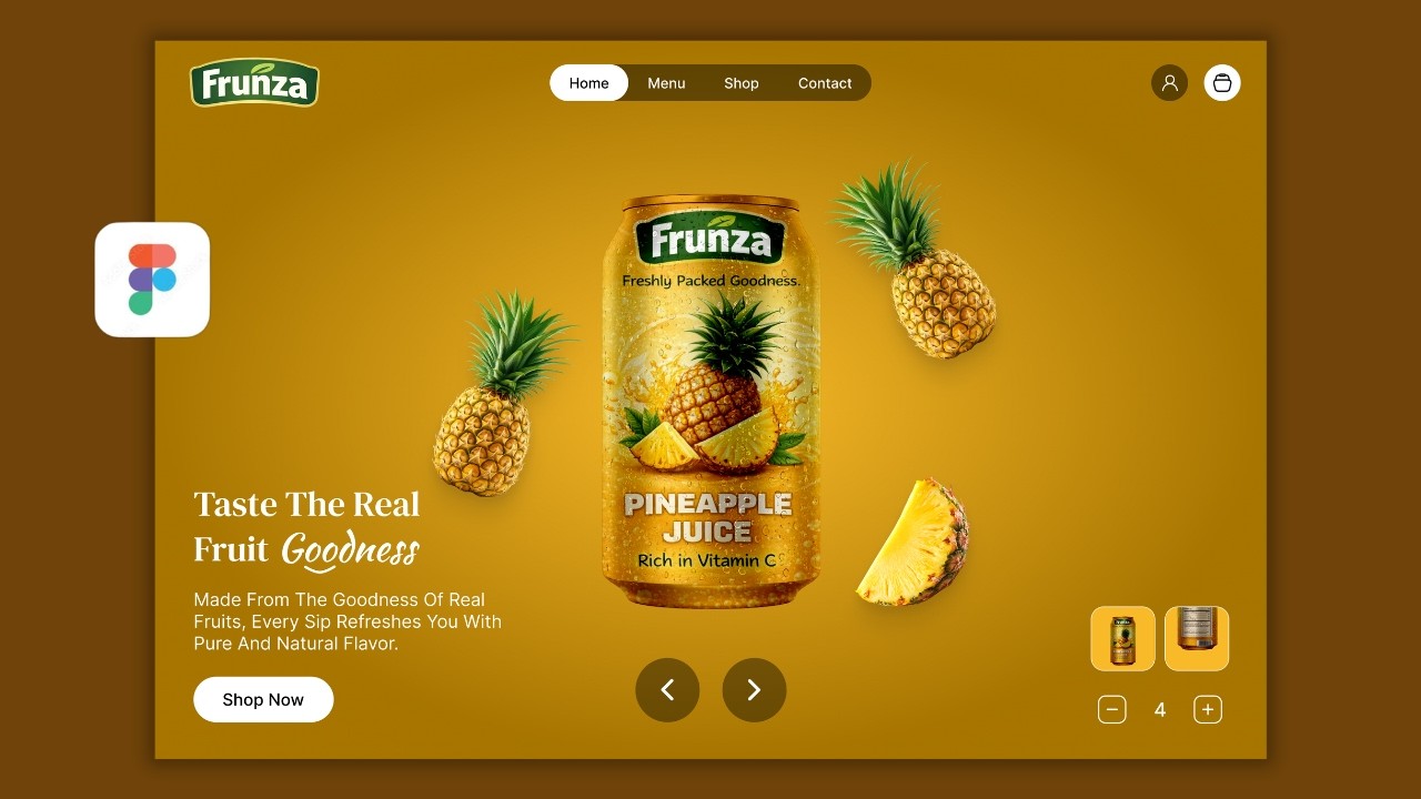 Juice Website UI Animation in Figma | Beginner Friendly Tutorial - YouTube