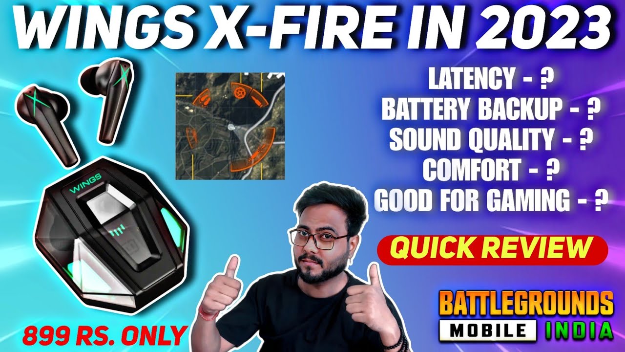 My accessory | Wings X-Fire in 2023 | Best gaming TWS | Hindi | #tws # ...