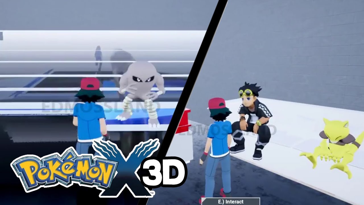 Pokemon XY 3D PC REMAKE!!//Los CENTROS POKEMON del ANIME en POKEMON ...