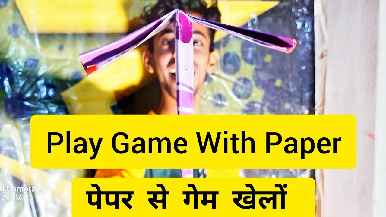 How to make a new paper game easy and step by step || sudhit arts and ...