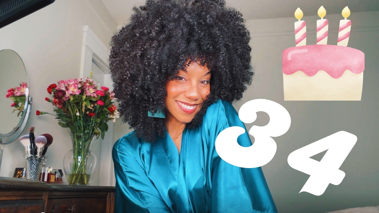 Try this for hair density + hair growth! | Birthday turning 34! - YouTube