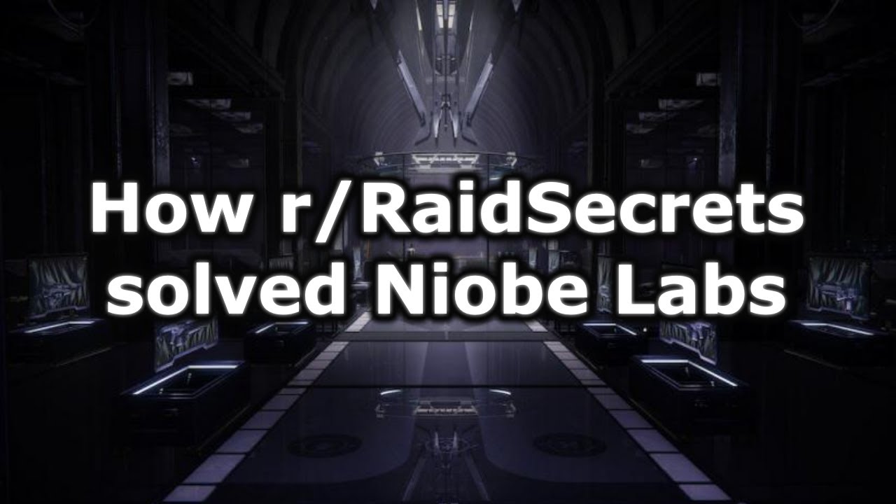 The Black Armory Puzzles Explained - How r/RaidSecrets solved Niobe ...