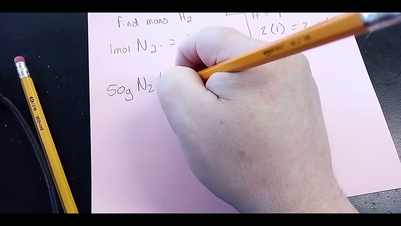 Solving A Simple Stoichiometry Problem Youtube 6004