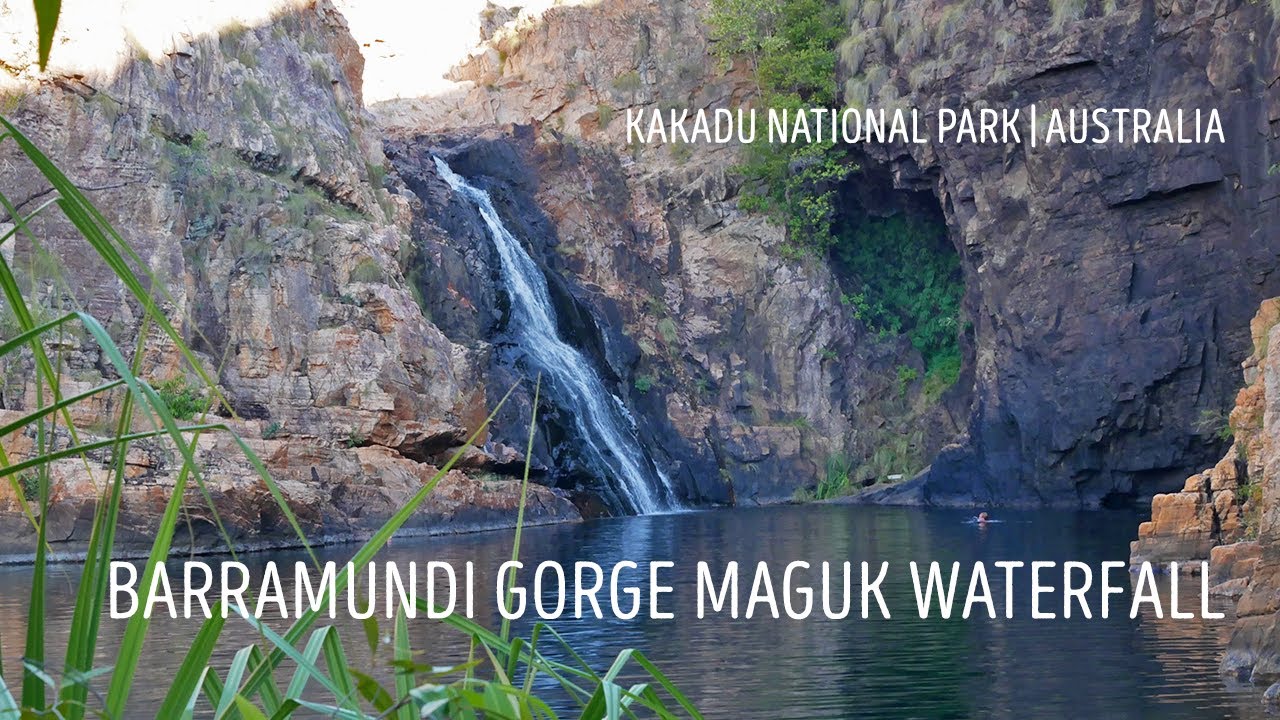 Barramundi Gorge (Maguk) Waterfall - Kakadu National Park - Australia ...