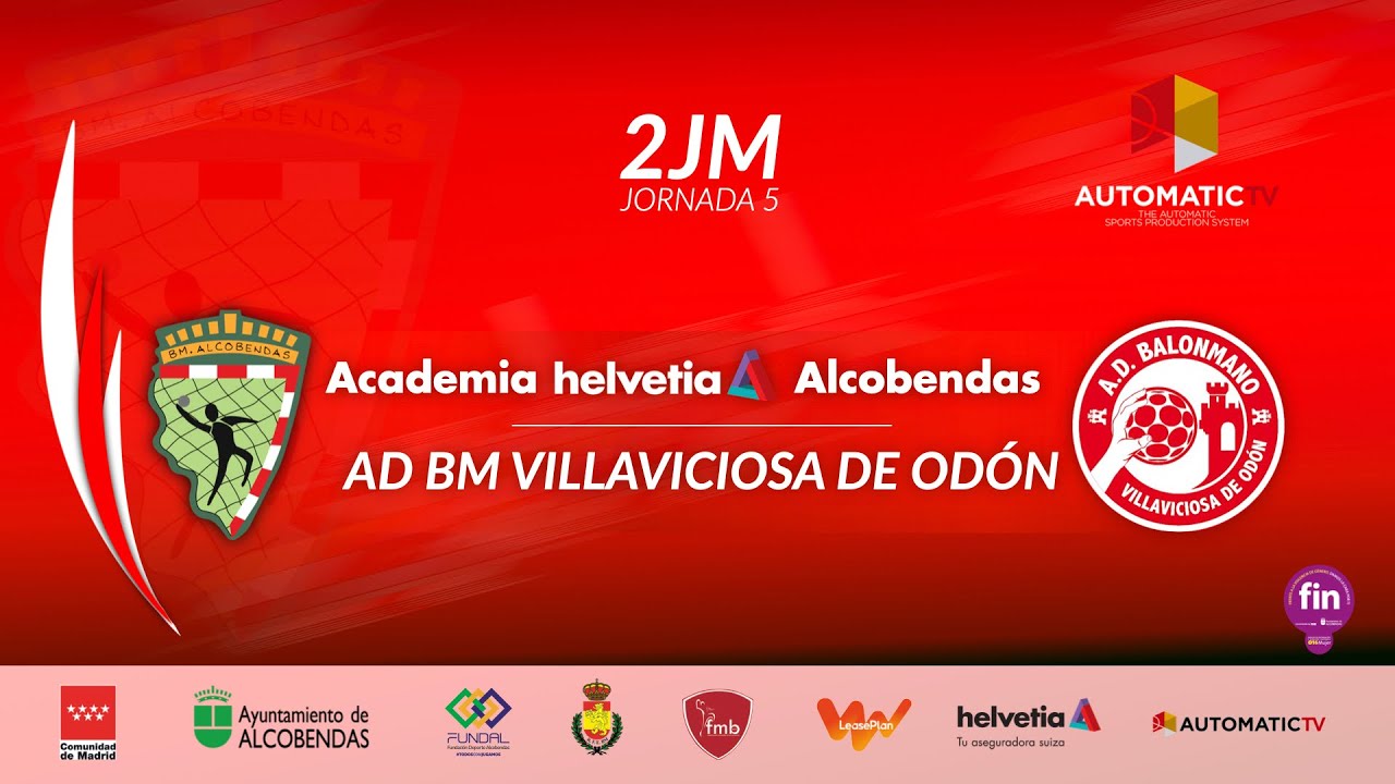 2ª JM Jornada 5 ACADEMIA HELVETIA ALCOBENDAS - AD BM VILLAVICIOSA DE ...