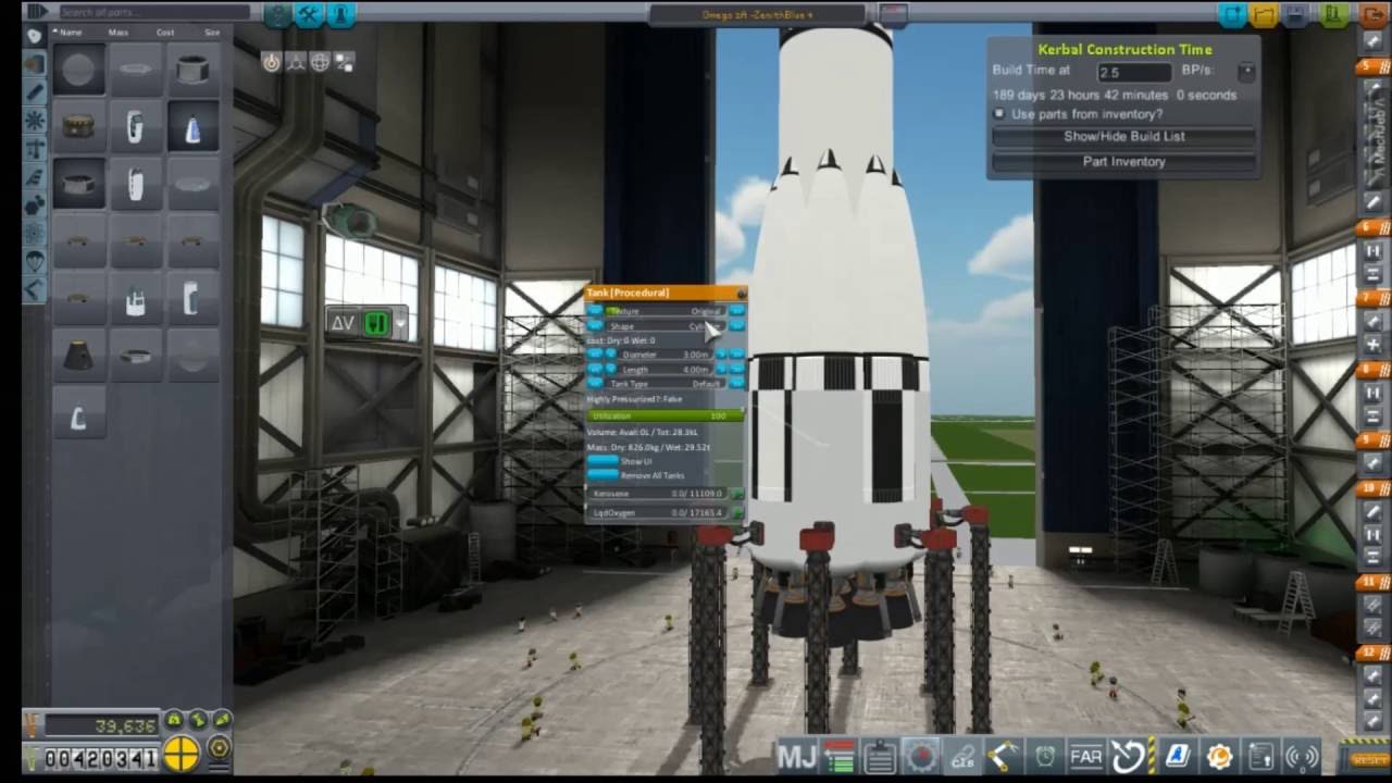 KSP RP-0 #39 Omega Launcher Build-a-sode! - YouTube