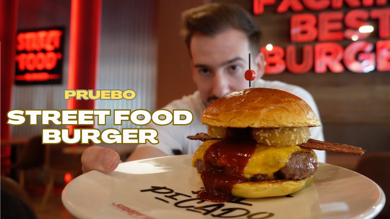 2ª MEJOR BURGER de SEVILLA? (Street food burger) - YouTube
