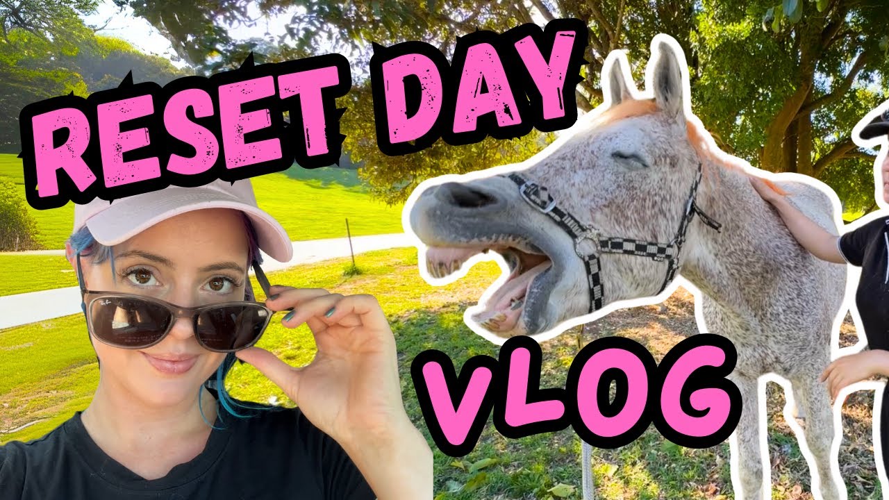 Reset & Recharge Day with My Pets | Beach Day & Horse Bodywork - YouTube