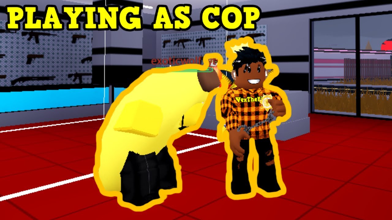 PLAYING AS A TRYHARD JAILBREAK COP (Roblox Jailbreak) - YouTube
