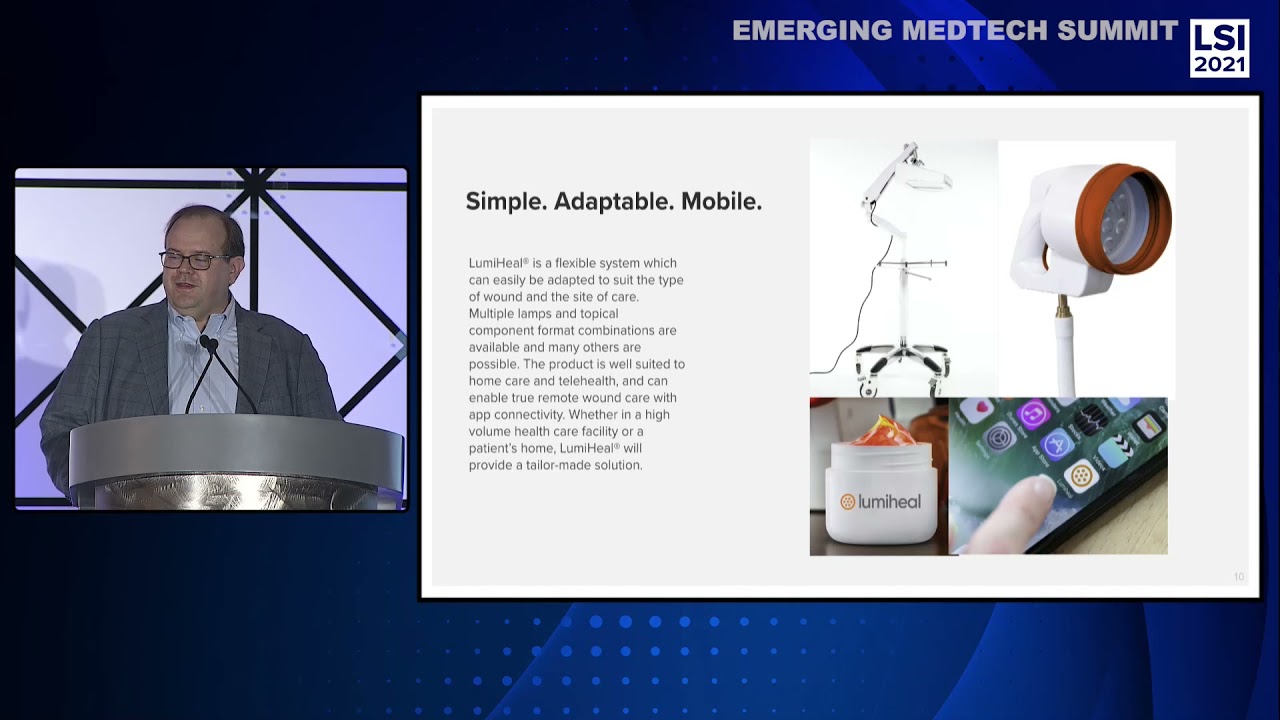 Howard Walthall, Founder & CEO of Lumiheal Therapeutics || LSI 2021 ...