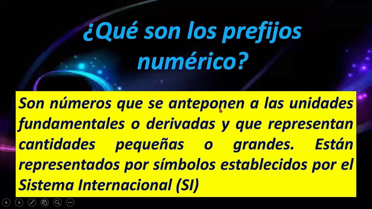 Clase 9 6to grado Prefijos numéricos - YouTube