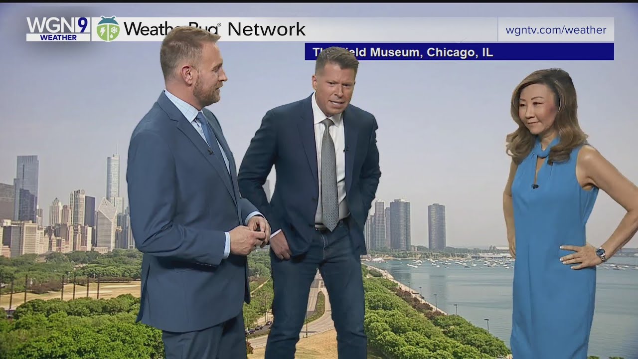 WGN Weekend Morning News fun - YouTube