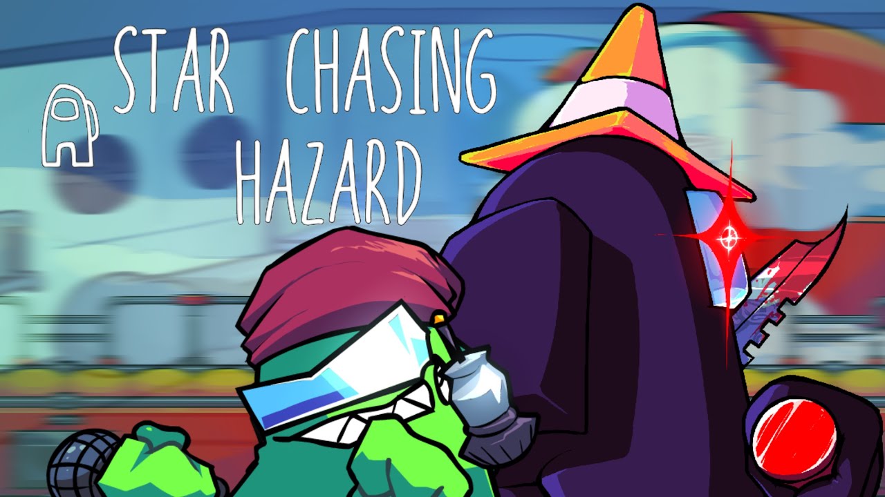 Star Chasing Hazard (Danger X Stargazer) [Black Imposter Vs JADS] Fnf ...