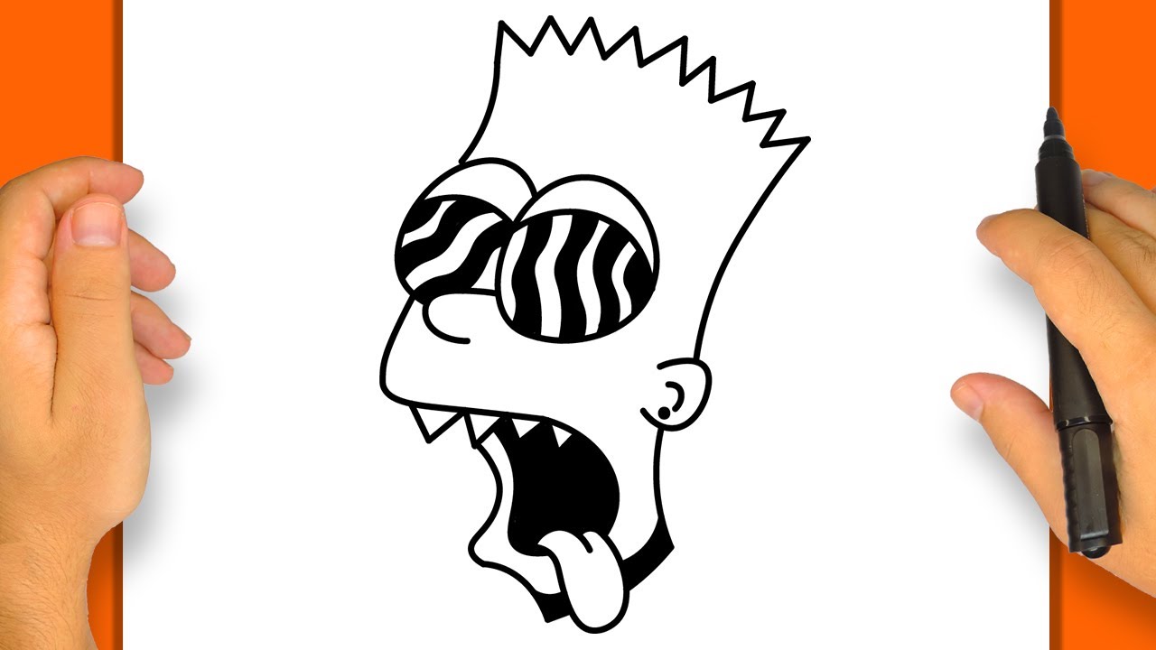 How to Draw Bart Simpson | Step by Step Simple and Easy - YouTube