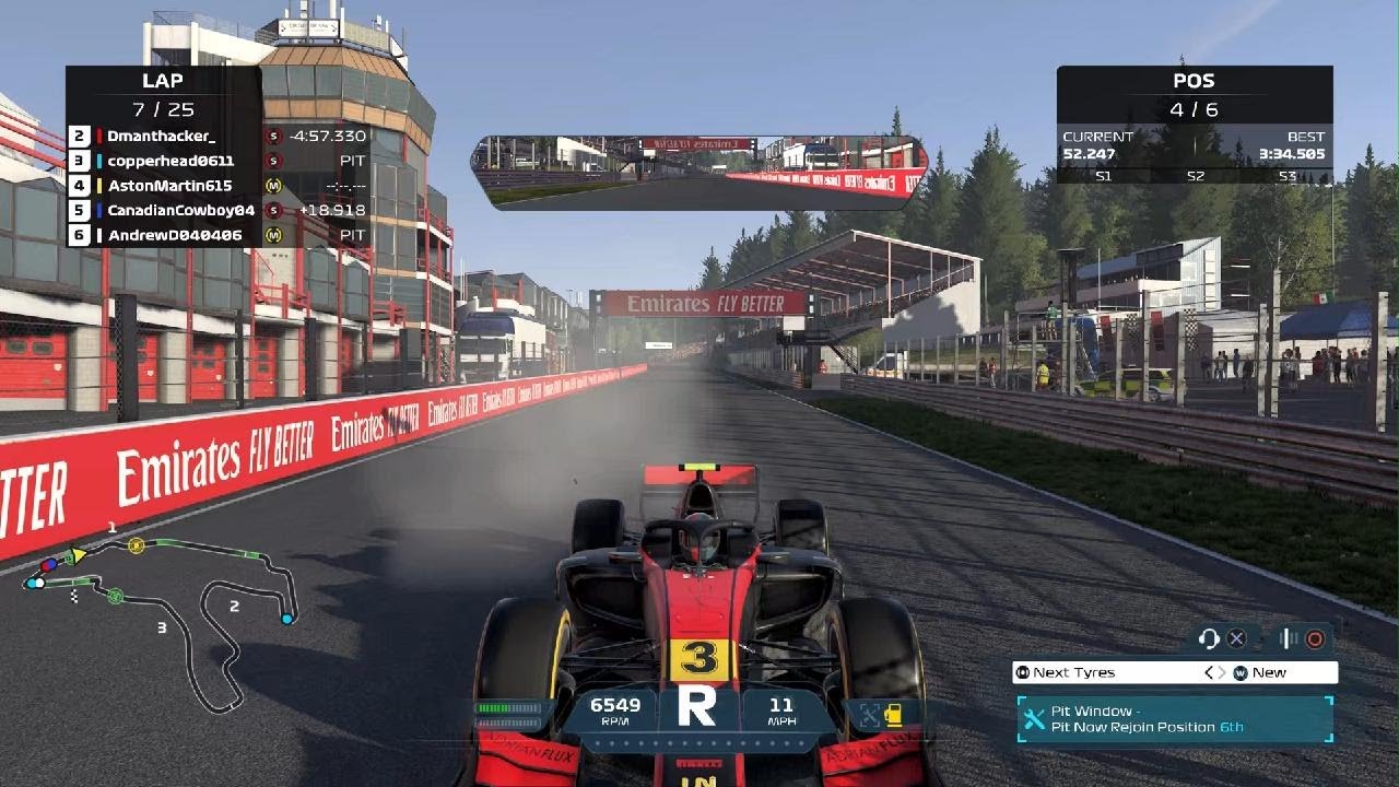 F1 2021 Barrel Roll - YouTube