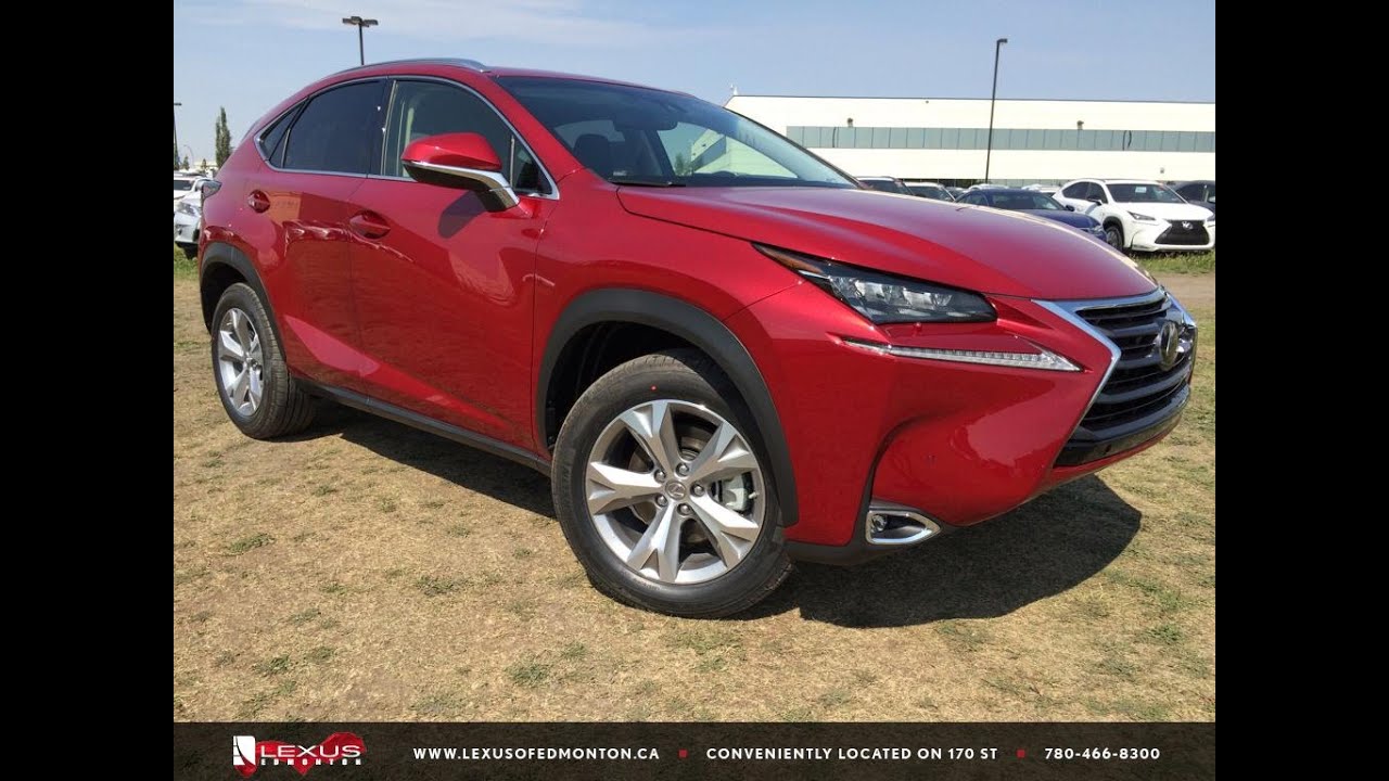 New 2015 Red Lexus NX 200t AWD Executive Package In Depth Review | West ...