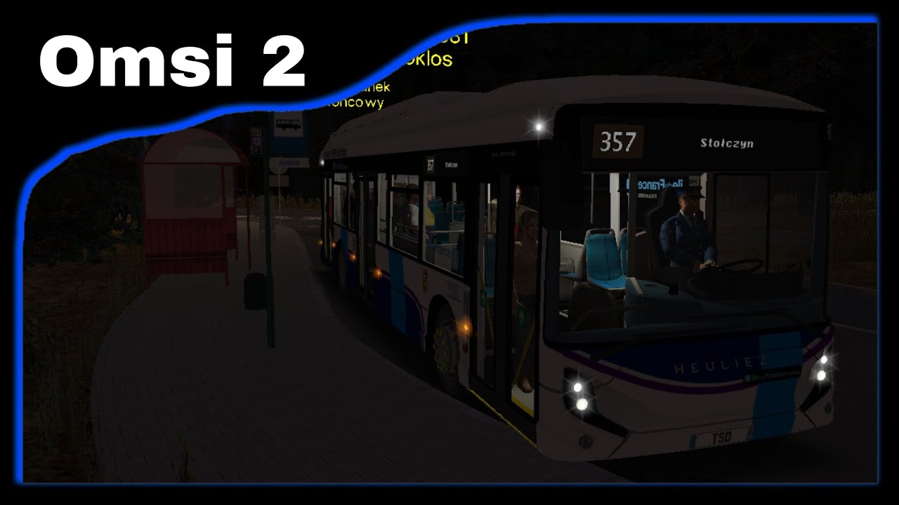 Ligne 357 | Heuliez GX337E 3P TSD | fikcyjny-szczecin | Omsi 2 | Nouvelle Entreprise la TSD ...
