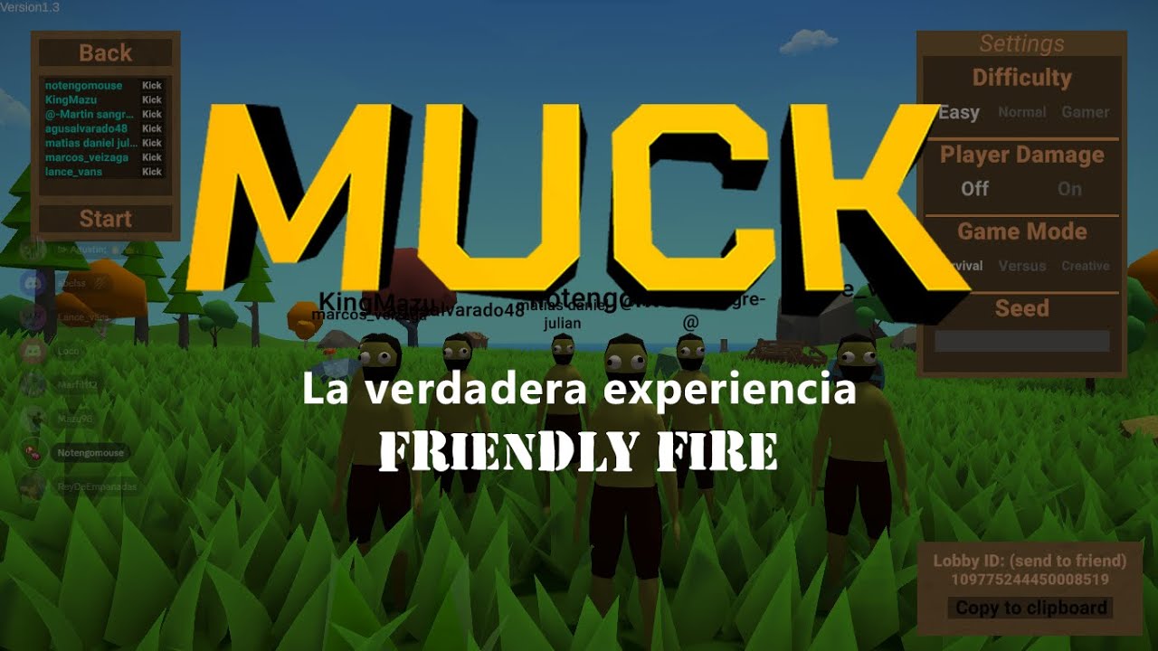 La verdadera experiencia Friendly Fire - [MUCK] - YouTube