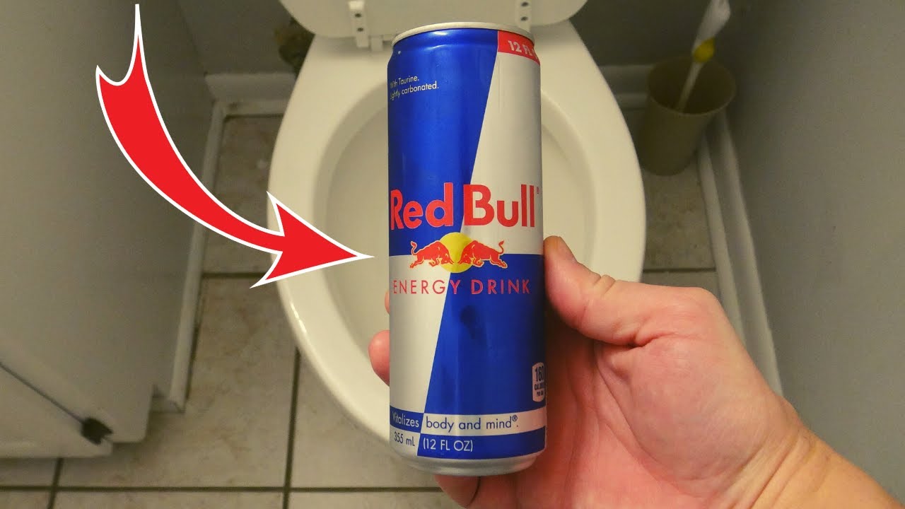 Pour RED BULL Energy Drink in Your Toilet and WATCH WHAT HAPPENS! 💥 ...