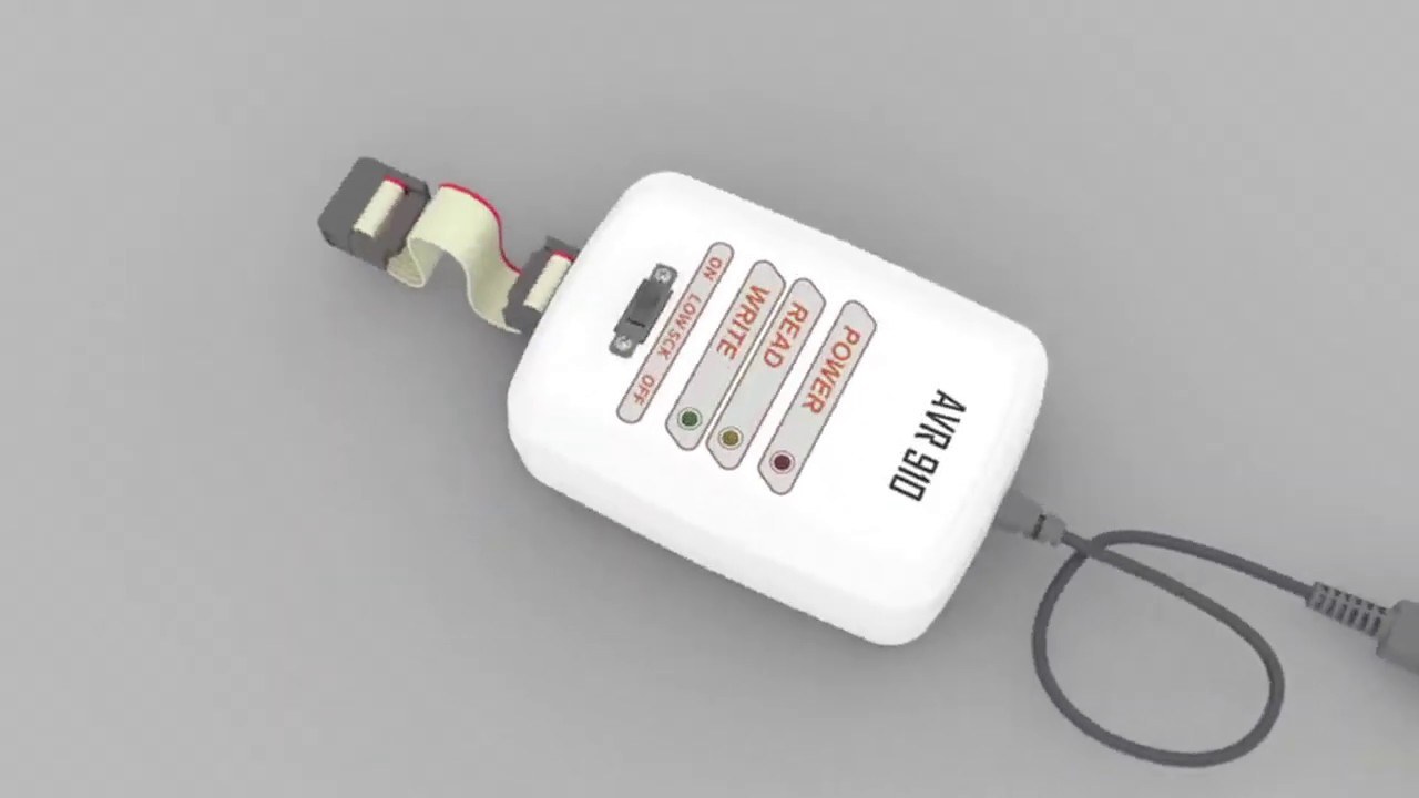 Programmer AVR910 disassembly visualization - YouTube