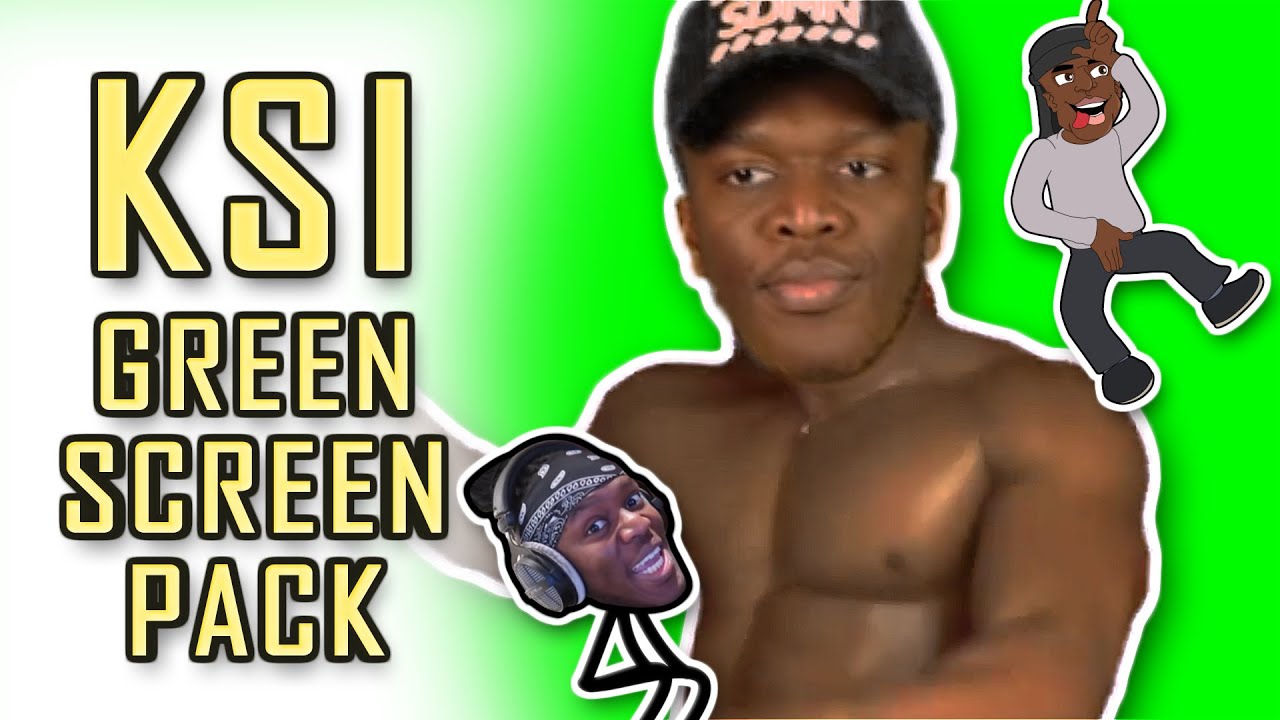 Animated KSI Green Screen - YouTube
