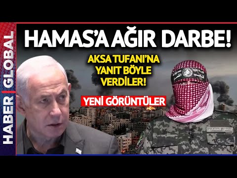 İsrail'den Hamas'a Ağır Darbe! Hamas Roketlerinin Ateşlendiği Bölgeye Nokta Atışı