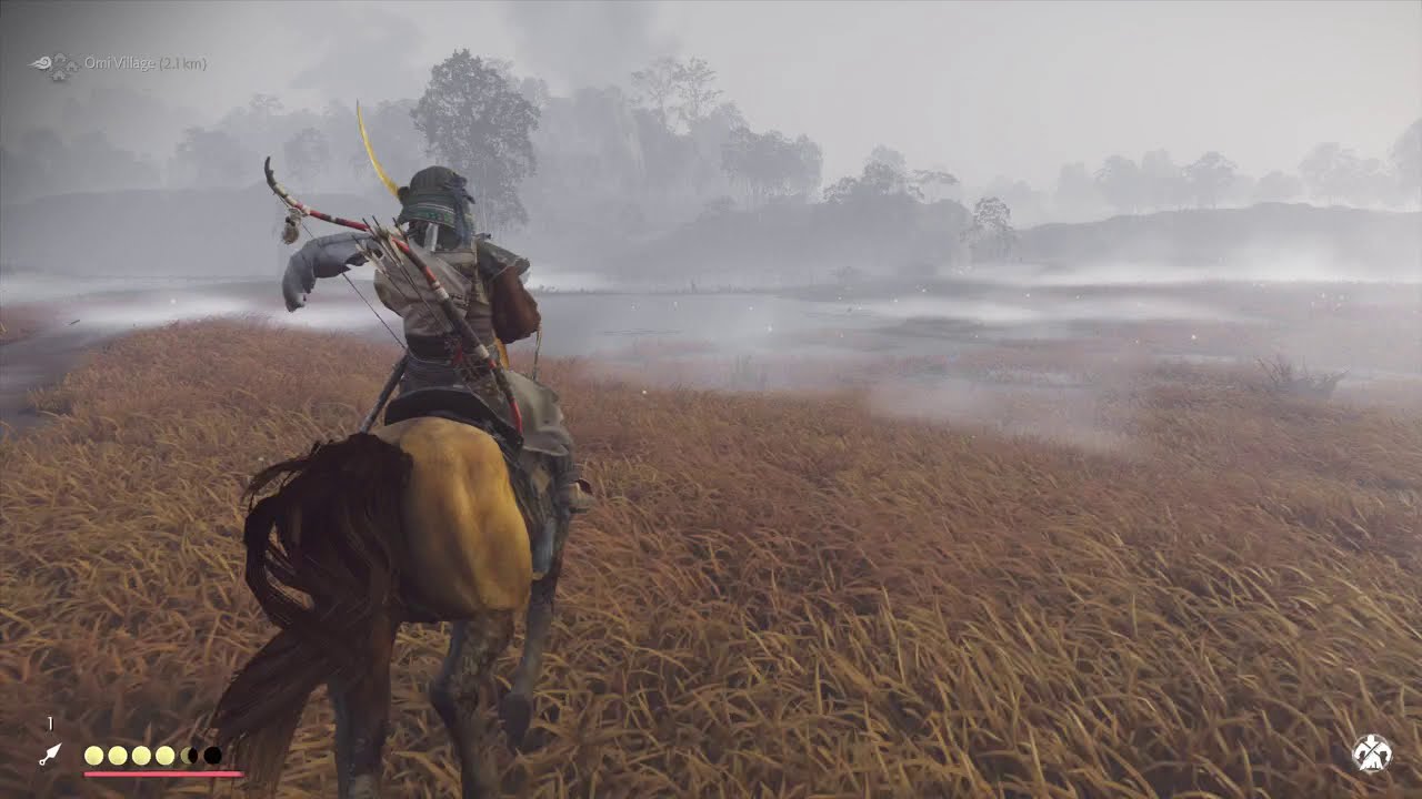 Ghost of Tsushima Get to Omi Village for Clan Sakai Armor Quest - YouTube