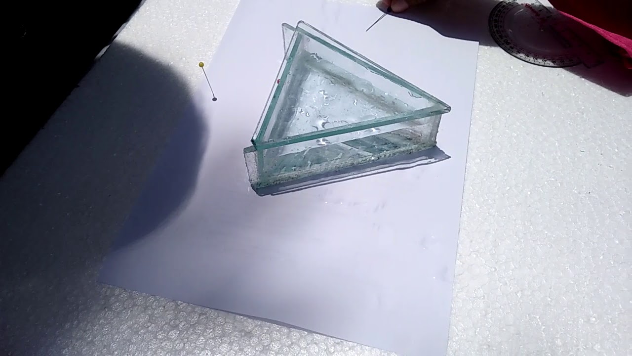 Pembiasan Cahaya Pada Prisma - YouTube