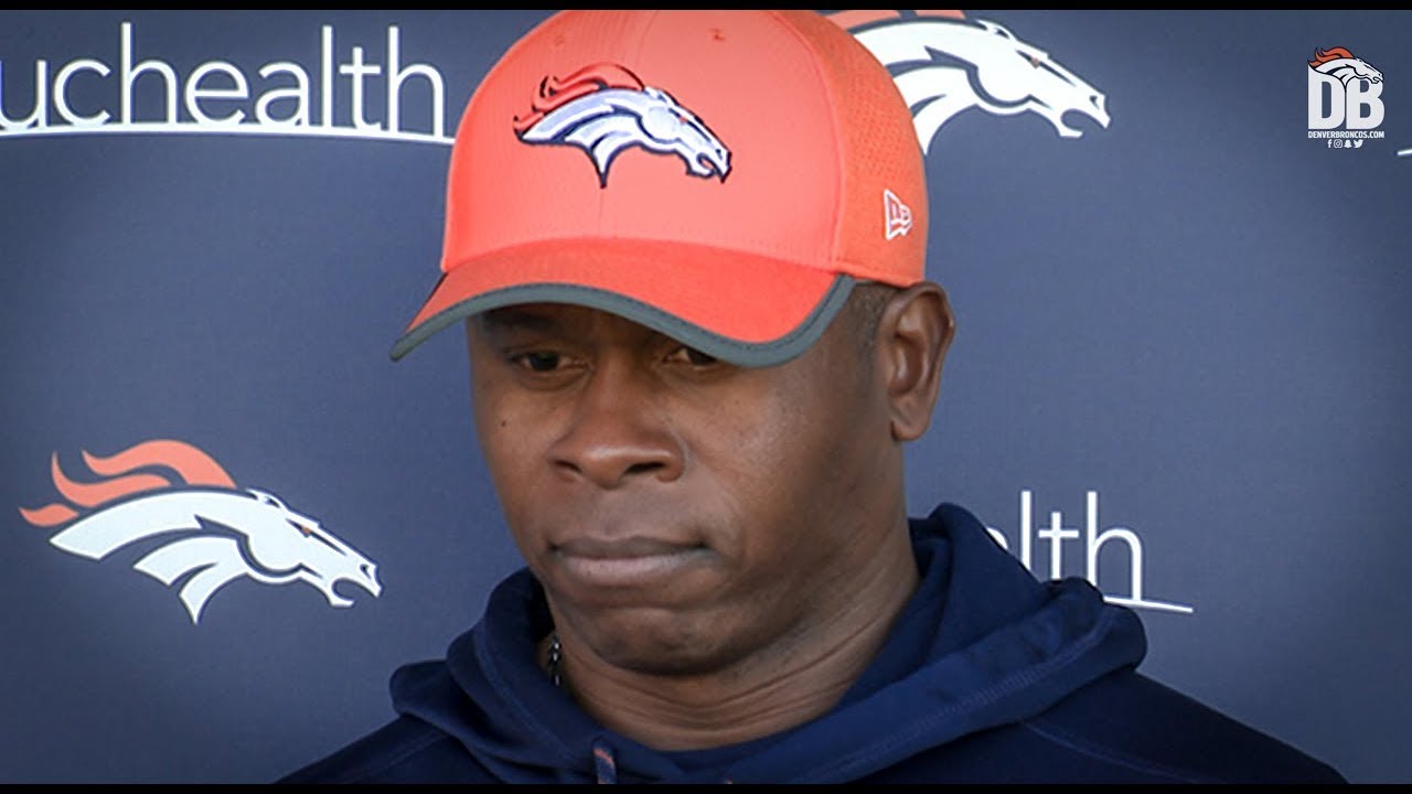 Coach Joseph gives his final injury report before #DENvsPHI - YouTube