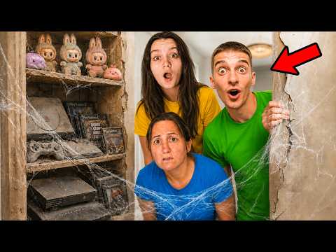 EVİMİZİN İÇİNDE GİZLİ BİR ODA BULDUK ?! (çok korkunç)