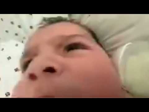 baby screaming to a camera meme