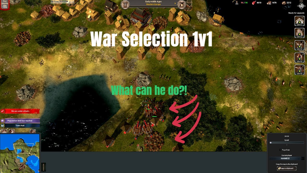 War Selection: West Europe in ranked is op?! - YouTube